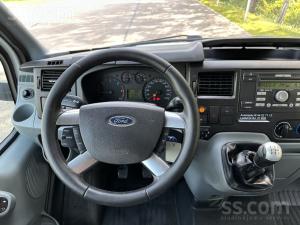 White Ford Transit 2011 in Jelgava, with an engine capacity of 2.20 L and mileage of 199 thousand km for 6500 €, photo 15 on AUTOMOTO.COM.LV
