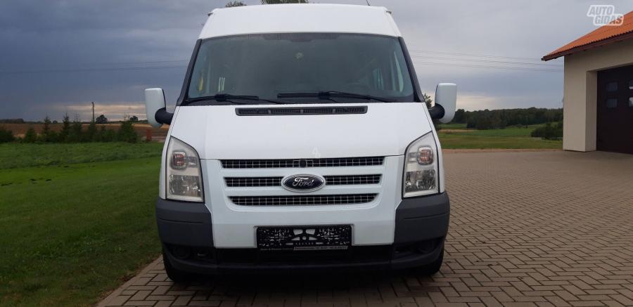 White Ford Transit 2012 in Utena, with an engine capacity of 2.20 L and mileage of 198 thousand km for 6550 €, photo 3 on AUTOMOTO.COM.LV