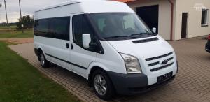 White Ford Transit 2012 in Utena, with an engine capacity of 2.20 L and mileage of 198 thousand km for 6550 €, photo 4 on AUTOMOTO.COM.LV