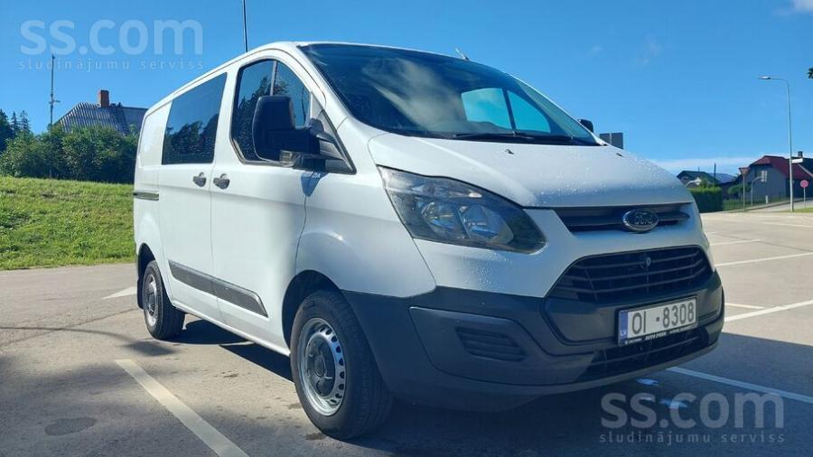 White Ford Transit 2013 in Aluksne, with an engine capacity of 2.20 L and mileage of 0 thousand km for 5900 €, photo 3 on AUTOMOTO.COM.LV