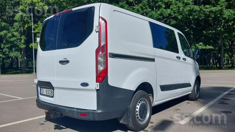 White Ford Transit 2013 in Aluksne, with an engine capacity of 2.20 L and mileage of 0 thousand km for 5900 €, photo 6 on AUTOMOTO.COM.LV