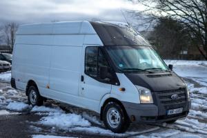 White Ford Transit 2013 in Riga, with an engine capacity of 2.20 L and mileage of 307 thousand km for 5500 €, photo 12 on AUTOMOTO.COM.LV