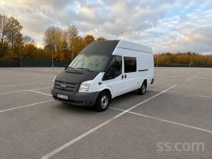 Balts Ford Transit 2013 Rīga, ar dzinēja tilpumu 2.20 L un nobraukumu 307 tūkst. km par 4500 €, foto  vietnē AUTOMOTO.COM.LV