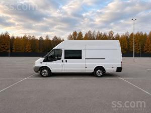 White Ford Transit 2013 in Riga, with an engine capacity of 2.20 L and mileage of 307 thousand km for 4500 €, photo 3 on AUTOMOTO.COM.LV