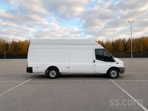 White Ford Transit 2013 in Riga, with an engine capacity of 2.20 L and mileage of 307 thousand km for 4500 €, photo 5 on AUTOMOTO.COM.LV