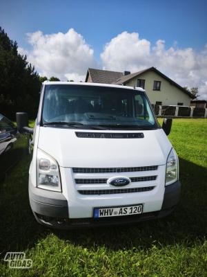 White Ford Transit 2013 in Kaunas, with an engine capacity of 2.20 L and mileage of 146 thousand km for 5500 €, photo 3 on AUTOMOTO.COM.LV