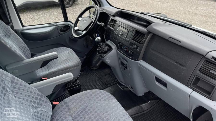 Balts Ford Transit 2014 Marijampole, ar dzinēja tilpumu 2.20 L un nobraukumu 258 tūkst. km par 6850 €, foto 12 vietnē AUTOMOTO.COM.LV