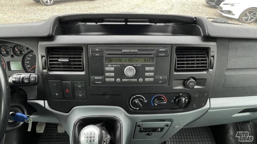 Balts Ford Transit 2014 Marijampole, ar dzinēja tilpumu 2.20 L un nobraukumu 258 tūkst. km par 6850 €, foto 26 vietnē AUTOMOTO.COM.LV