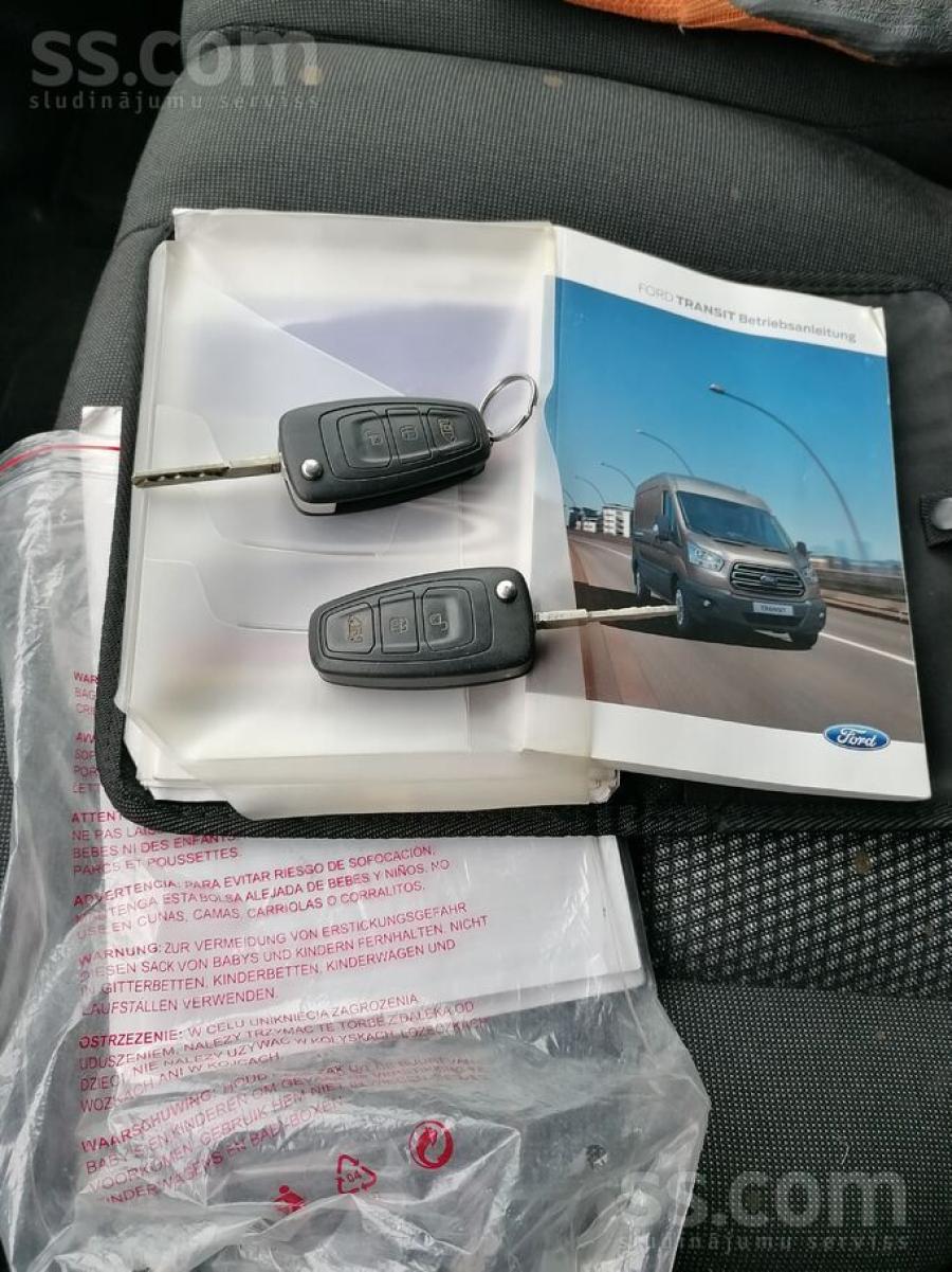 Balts Ford Transit 2014 Jelgava, ar dzinēja tilpumu 2.20 L un nobraukumu 214 tūkst. km par 8100 €, foto 17 vietnē AUTOMOTO.COM.LV