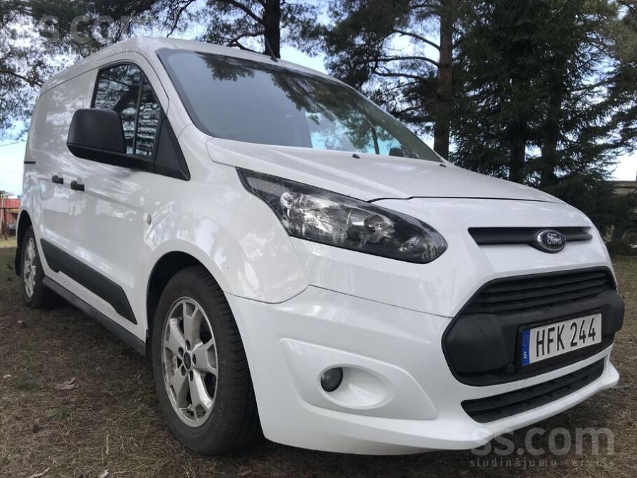 White Ford Transit 2014 in Riga, with an engine capacity of 1.60 L and mileage of 212 thousand km for 6080 €, photo 1 on AUTOMOTO.COM.LV