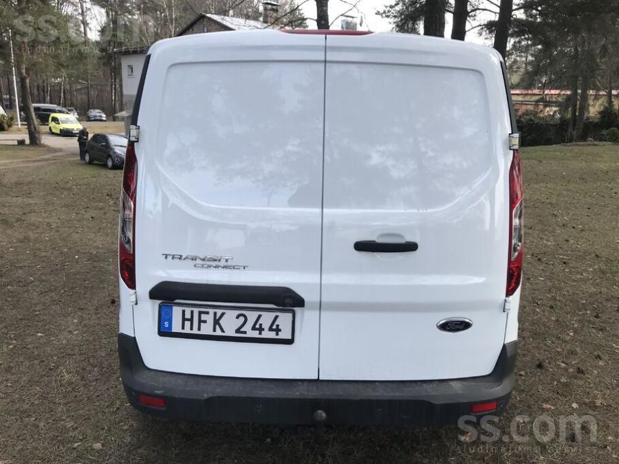 White Ford Transit 2014 in Riga, with an engine capacity of 1.60 L and mileage of 212 thousand km for 6080 €, photo 8 on AUTOMOTO.COM.LV