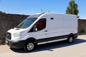 White Ford Transit 2014 in Tallinn, with an engine capacity of 2.20 L and mileage of 336 thousand km for 4699 €, photo 11 on AUTOMOTO.COM.LV