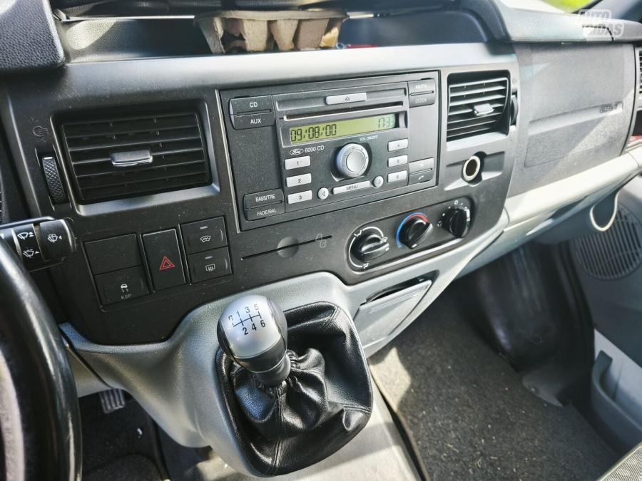 White Ford Transit 2014 in Kaunas, with an engine capacity of 2.20 L and mileage of 140 thousand km for 4950 €, photo 11 on AUTOMOTO.COM.LV