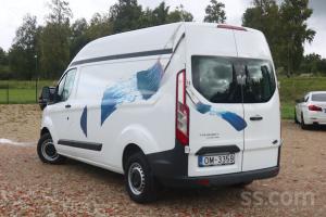 White Ford Transit 2014 in Kuldiga, with an engine capacity of 2.20 L and mileage of 184 thousand km for 7500 €, photo 3 on AUTOMOTO.COM.LV