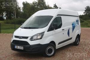 White Ford Transit 2014 in Kuldiga, with an engine capacity of 2.20 L and mileage of 184 thousand km for 7500 €, photo 4 on AUTOMOTO.COM.LV