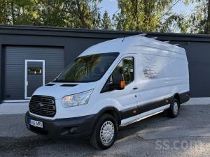 White Ford Transit 2014 in Tallinn, with an engine capacity of 2.20 L and mileage of 244 thousand km for 6999 €, photo  on AUTOMOTO.COM.LV