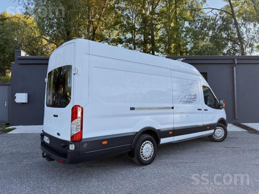 White Ford Transit 2014 in Tallinn, with an engine capacity of 2.20 L and mileage of 244 thousand km for 6999 €, photo 14 on AUTOMOTO.COM.LV