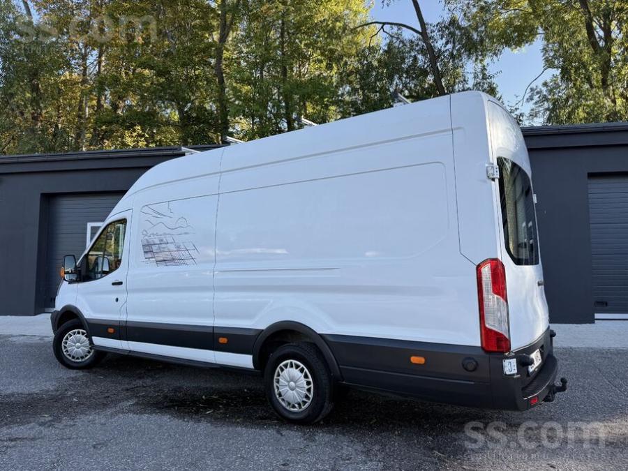 White Ford Transit 2014 in Tallinn, with an engine capacity of 2.20 L and mileage of 244 thousand km for 6999 €, photo 18 on AUTOMOTO.COM.LV