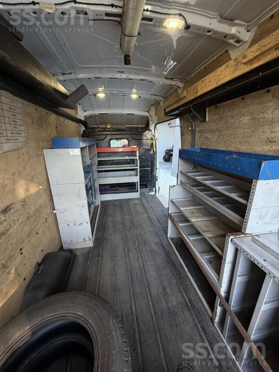 White Ford Transit 2014 in Tallinn, with an engine capacity of 2.20 L and mileage of 244 thousand km for 6999 €, photo 21 on AUTOMOTO.COM.LV