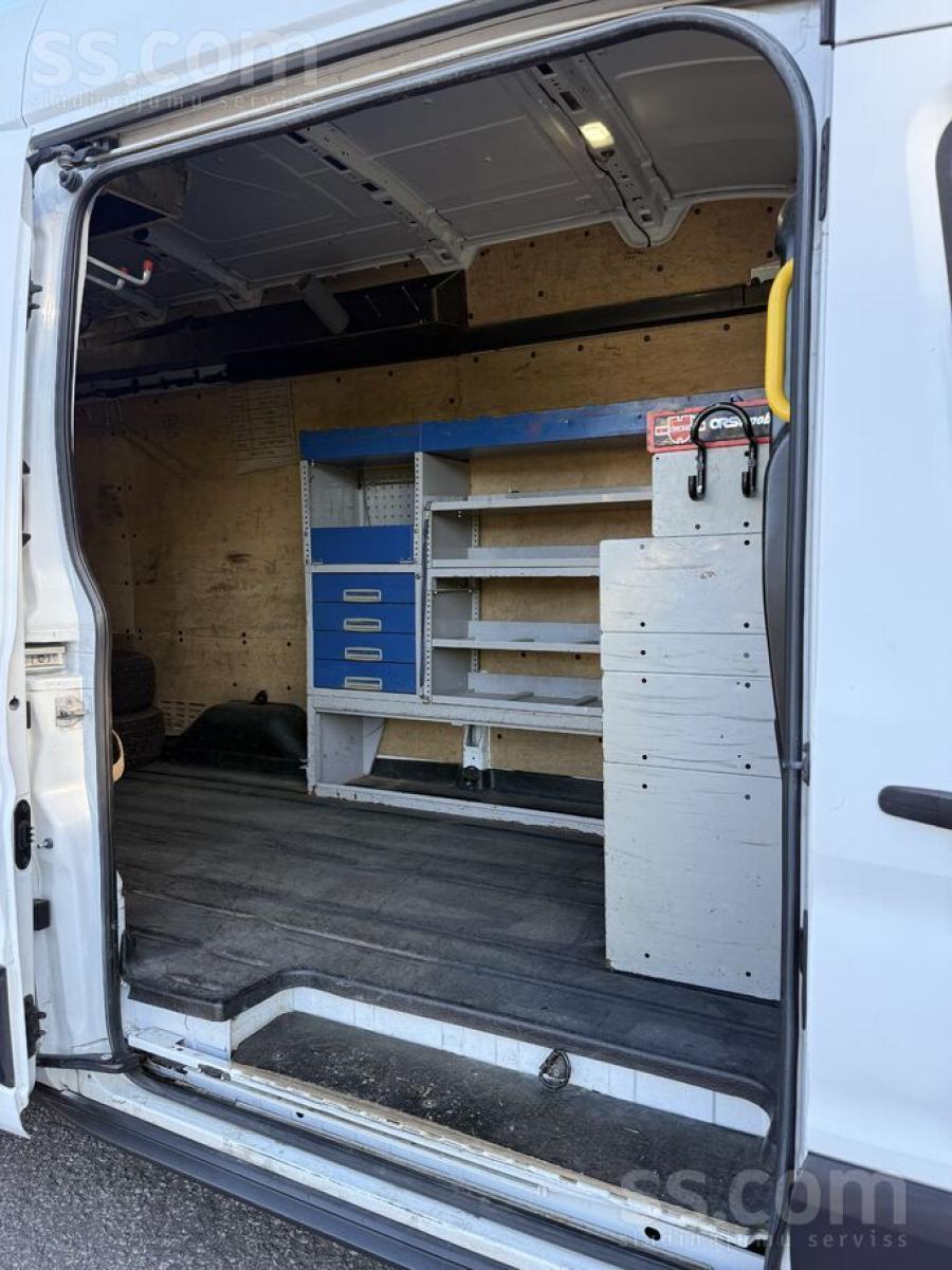 White Ford Transit 2014 in Tallinn, with an engine capacity of 2.20 L and mileage of 244 thousand km for 6999 €, photo 22 on AUTOMOTO.COM.LV
