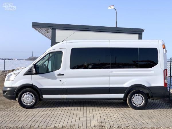 White Ford Transit 2015 in Kaunas, with an engine capacity of 2.20 L and mileage of 228 thousand km for 10800 €, photo 9 on AUTOMOTO.COM.LV