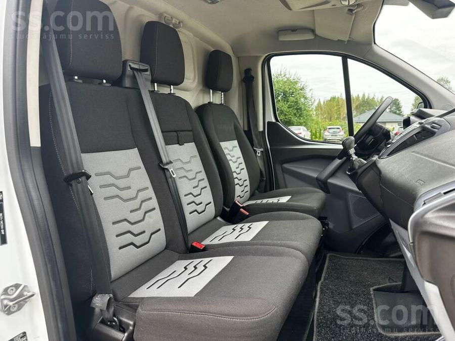 White Ford Transit 2015 in Jelgava, with an engine capacity of 2.20 L and mileage of 0 thousand km for 8990 €, photo 11 on AUTOMOTO.COM.LV