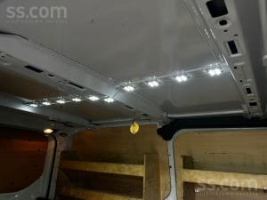 White Ford Transit 2015 in Jelgava, with an engine capacity of 2.20 L and mileage of 0 thousand km for 8990 €, photo 31 on AUTOMOTO.COM.LV