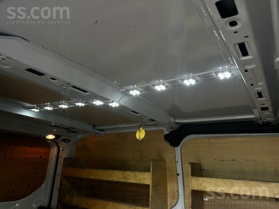 White Ford Transit 2015 in Jelgava, with an engine capacity of 2.20 L and mileage of 0 thousand km for 8990 €, photo 31 on AUTOMOTO.COM.LV