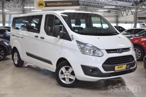 White Ford Transit 2015 in Riga, with an engine capacity of 2.20 L and mileage of 155 thousand km for 14300 €, photo  on AUTOMOTO.COM.LV