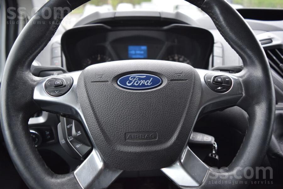 White Ford Transit 2015 in Riga, with an engine capacity of 2.20 L and mileage of 155 thousand km for 14300 €, photo 4 on AUTOMOTO.COM.LV