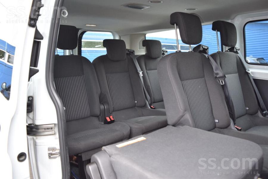 White Ford Transit 2015 in Riga, with an engine capacity of 2.20 L and mileage of 155 thousand km for 14300 €, photo 9 on AUTOMOTO.COM.LV