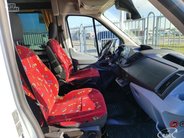 White Ford Transit 2015 in Avizieniai, with an engine capacity of 2.20 L and mileage of 320 thousand km for 9950 €, photo 6 on AUTOMOTO.COM.LV