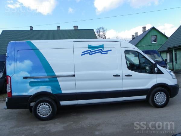 Balts Ford Transit 2015 Valka, ar dzinēja tilpumu 2.20 L un nobraukumu 235 tūkst. km par 7999 €, foto 4 vietnē AUTOMOTO.COM.LV