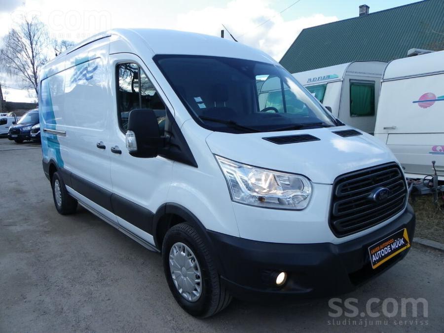Balts Ford Transit 2015 Valka, ar dzinēja tilpumu 2.20 L un nobraukumu 235 tūkst. km par 7999 €, foto 1 vietnē AUTOMOTO.COM.LV