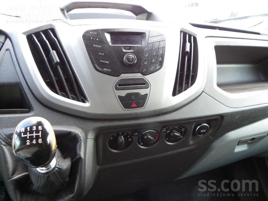 Balts Ford Transit 2015 Valka, ar dzinēja tilpumu 2.20 L un nobraukumu 235 tūkst. km par 7999 €, foto 11 vietnē AUTOMOTO.COM.LV