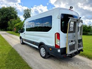 White Ford Transit 2015 in Cesis, with an engine capacity of 2.20 L and mileage of 0 thousand km for 11495 €, photo  on AUTOMOTO.COM.LV