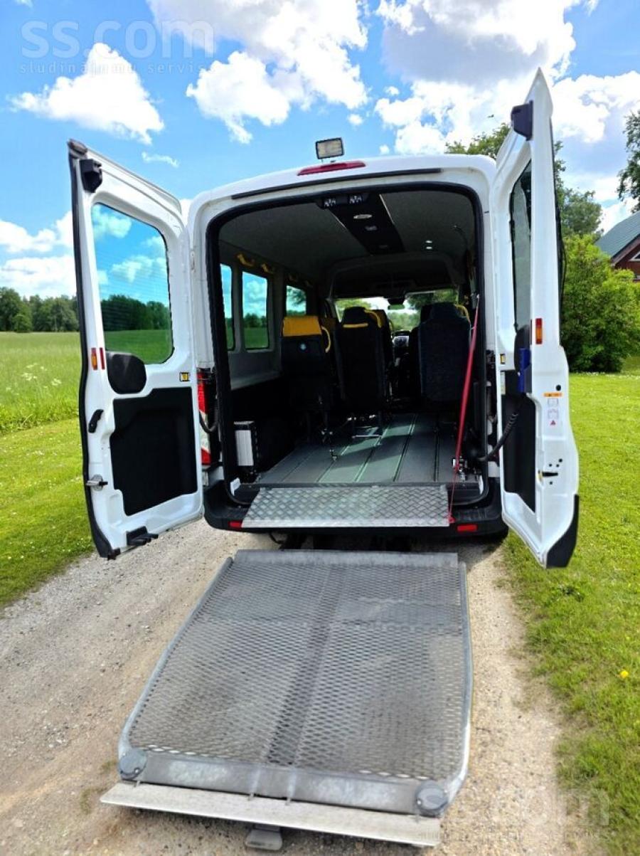White Ford Transit 2015 in Cesis, with an engine capacity of 2.20 L and mileage of 0 thousand km for 11495 €, photo 4 on AUTOMOTO.COM.LV