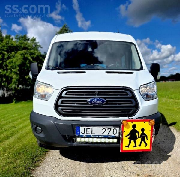 White Ford Transit 2015 in Cesis, with an engine capacity of 2.20 L and mileage of 0 thousand km for 11495 €, photo 10 on AUTOMOTO.COM.LV