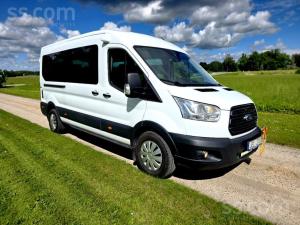 White Ford Transit 2015 in Cesis, with an engine capacity of 2.20 L and mileage of 0 thousand km for 11495 €, photo 14 on AUTOMOTO.COM.LV