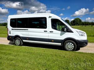 White Ford Transit 2015 in Cesis, with an engine capacity of 2.20 L and mileage of 0 thousand km for 11495 €, photo 15 on AUTOMOTO.COM.LV