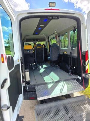 White Ford Transit 2015 in Cesis, with an engine capacity of 2.20 L and mileage of 0 thousand km for 11495 €, photo 25 on AUTOMOTO.COM.LV