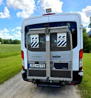 White Ford Transit 2015 in Cesis, with an engine capacity of 2.20 L and mileage of 0 thousand km for 11495 €, photo 28 on AUTOMOTO.COM.LV