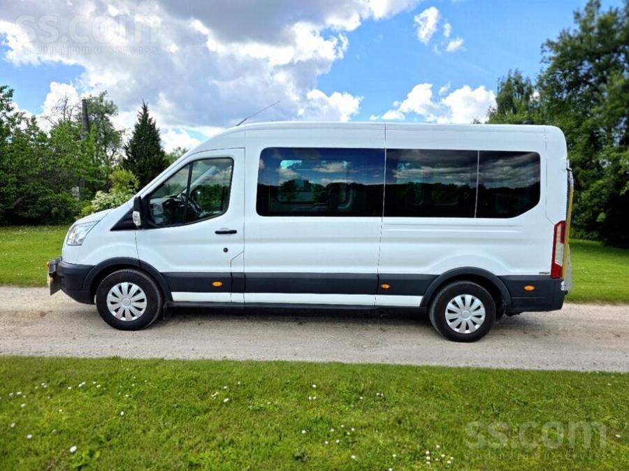 White Ford Transit 2015 in Cesis, with an engine capacity of 2.20 L and mileage of 0 thousand km for 11495 €, photo 29 on AUTOMOTO.COM.LV