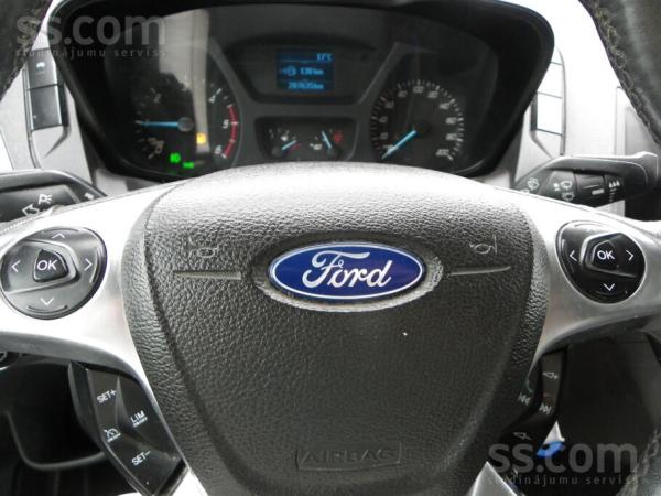 White Ford Transit 2015 in Valka, with an engine capacity of 2.20 L and mileage of 207 thousand km for 7900 €, photo 8 on AUTOMOTO.COM.LV