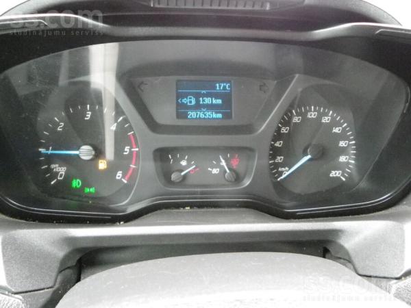 White Ford Transit 2015 in Valka, with an engine capacity of 2.20 L and mileage of 207 thousand km for 7900 €, photo 9 on AUTOMOTO.COM.LV