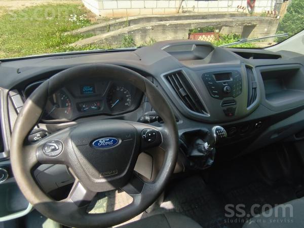 White Ford Transit 2015 in Tukums, with an engine capacity of 2.20 L and mileage of 228 thousand km for 9000 €, photo 2 on AUTOMOTO.COM.LV