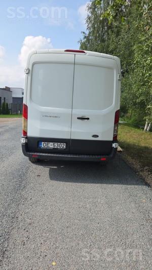 White Ford Transit 2015 in Riga, with an engine capacity of 2.20 L and mileage of 367 thousand km for 7200 €, photo 6 on AUTOMOTO.COM.LV