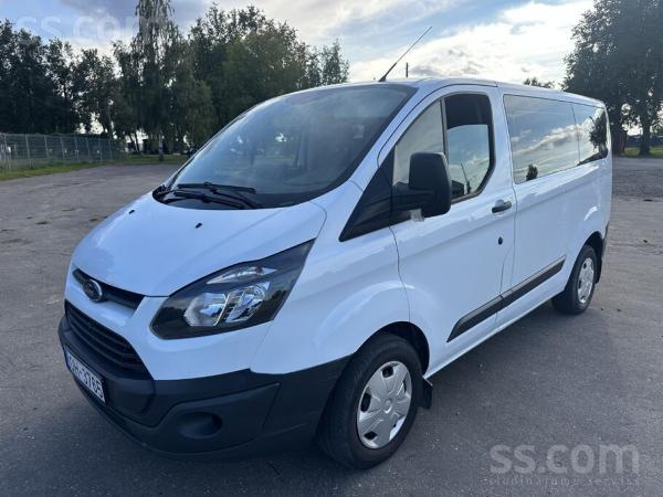 White Ford Transit 2015 in Riga, with an engine capacity of 2.20 L and mileage of 145 thousand km for 11500 €, photo 1 on AUTOMOTO.COM.LV