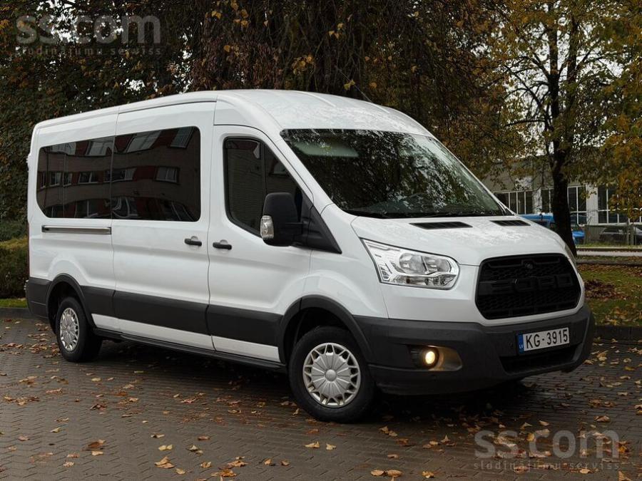 Белый Форд Транзит 2015 в Огре, объемом двигателя 2.20 л и пробегом 329 тыс. км за 9950 €, фото 3 на AUTOMOTO.COM.LV