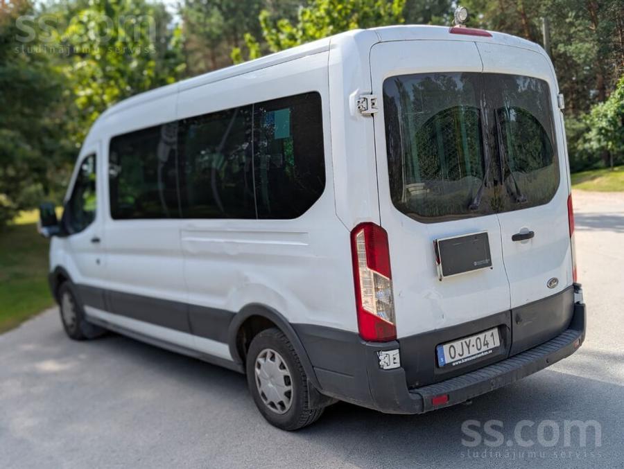 White Ford Transit 2016 in Jurmala, with an engine capacity of 2.00 L and mileage of 0 thousand km for 7950 €, photo 4 on AUTOMOTO.COM.LV